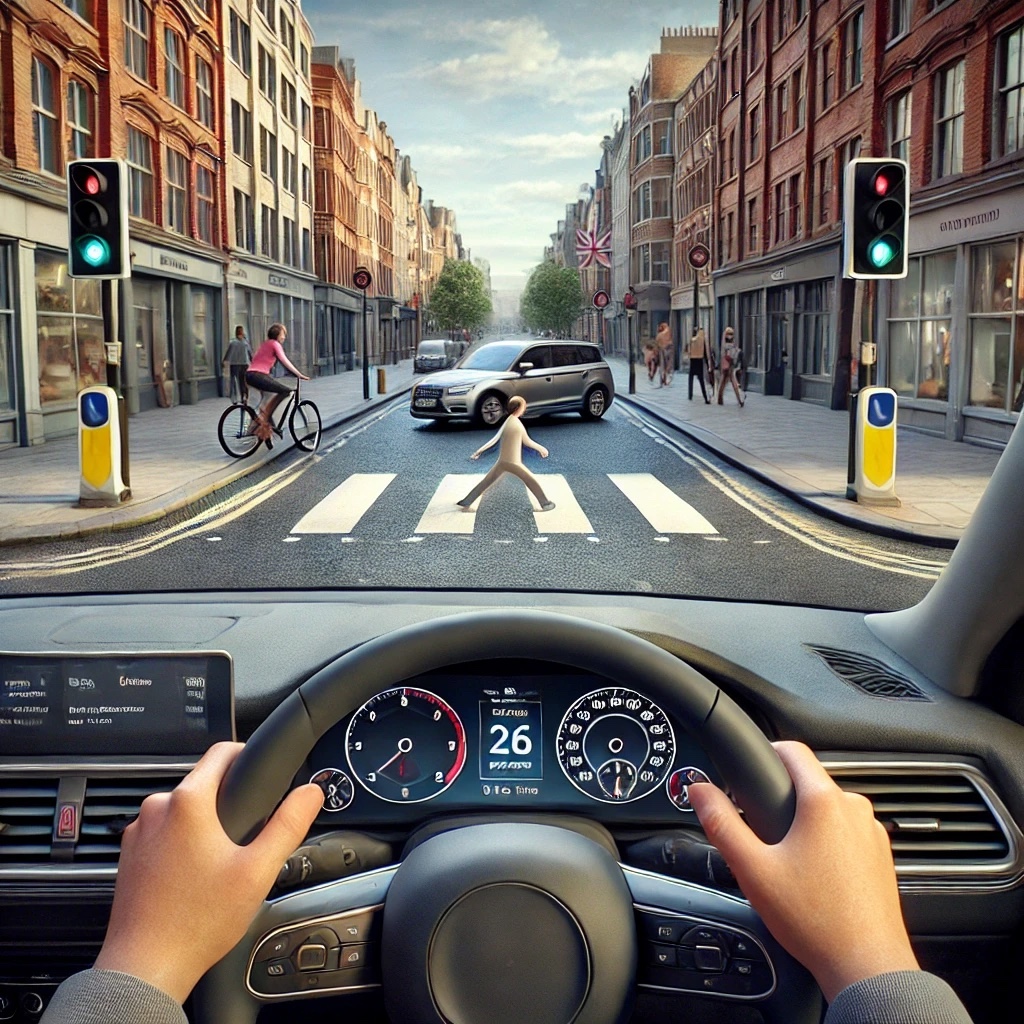 Understanding Ahead Arrows on Oxford Roundabouts